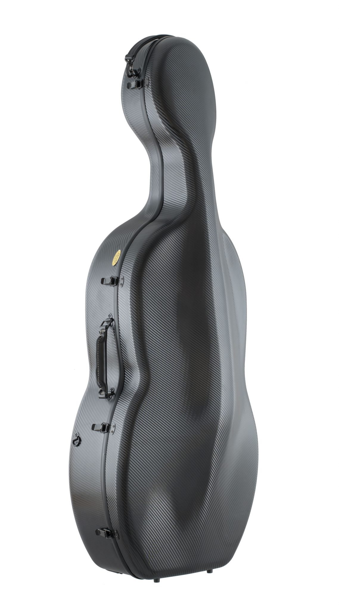 Otto Musica Black Mirage 4/4 CarbonPoly Cello Case | Evergreen Workshop