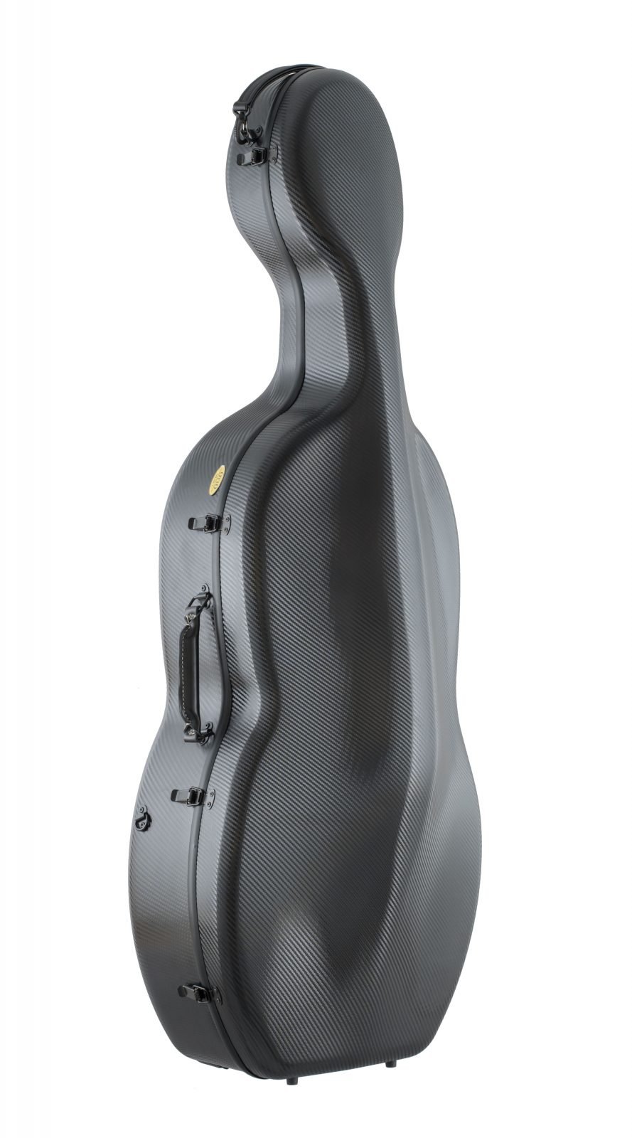 Otto Musica Black Mirage 4/4 CarbonPoly Cello Case | Evergreen Workshop